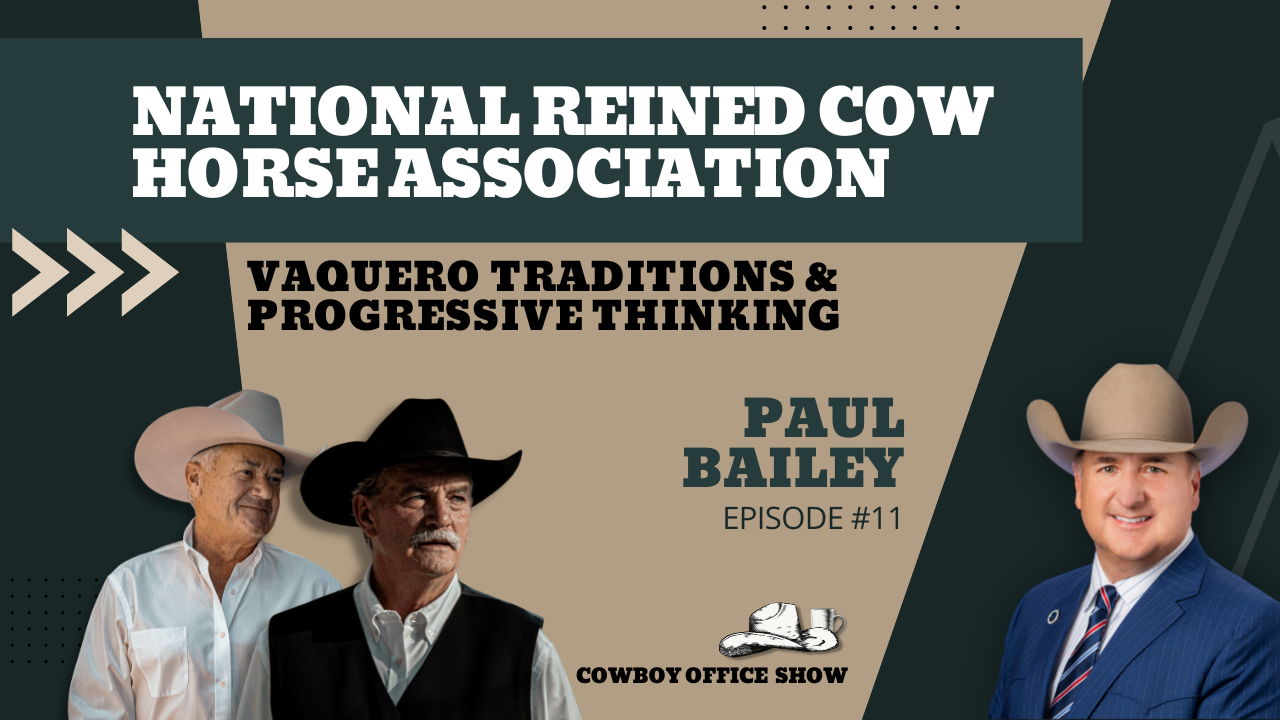 NRCHA: Vaquero Traditions and Progressive Thinking - The Cowboy Office